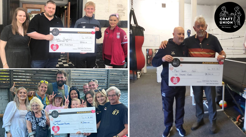 Craft Union Pub Company Donates Over £37,000 to Local Community ...