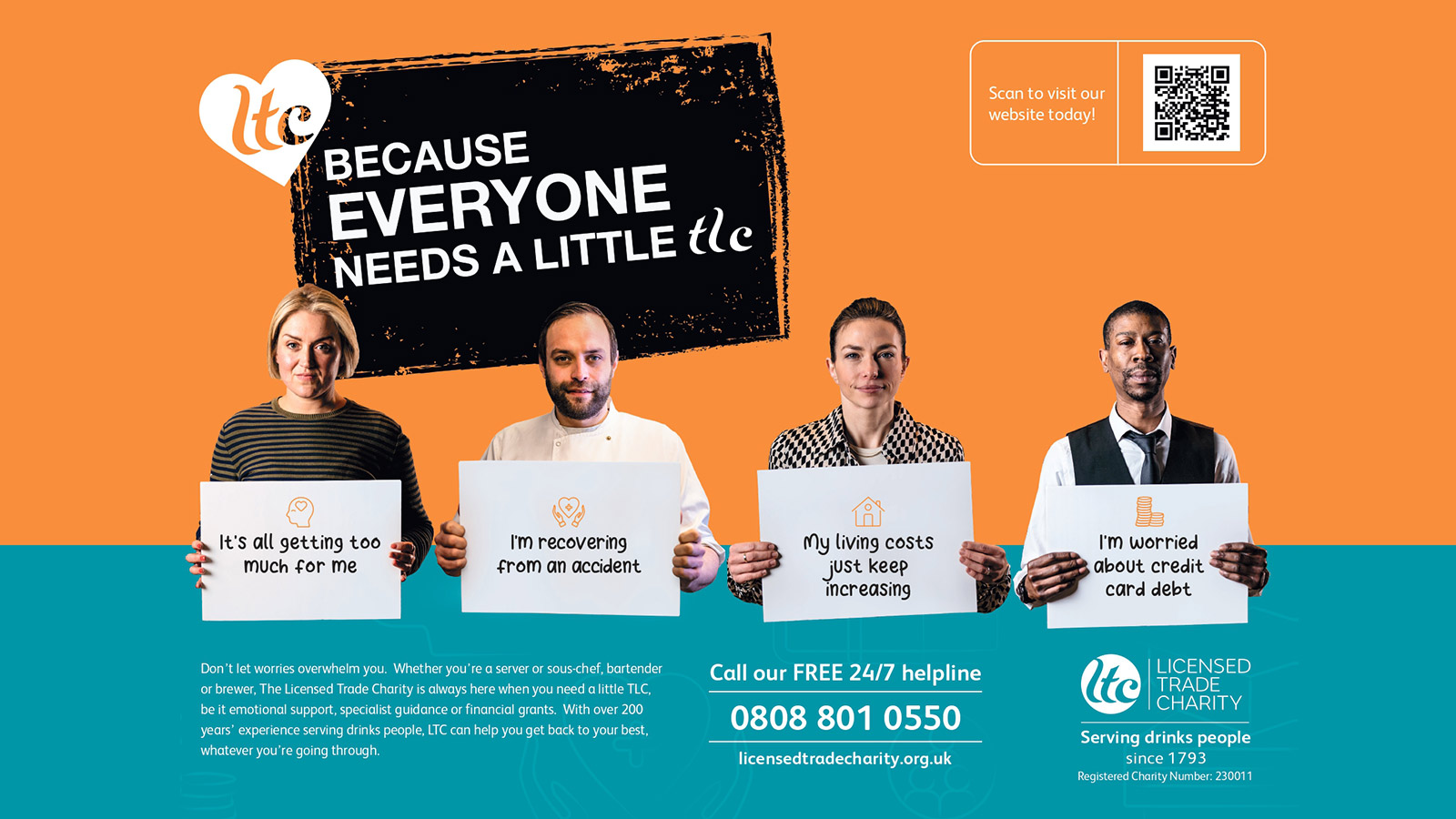 Licensed Trade Charity Launches New Support Campaign