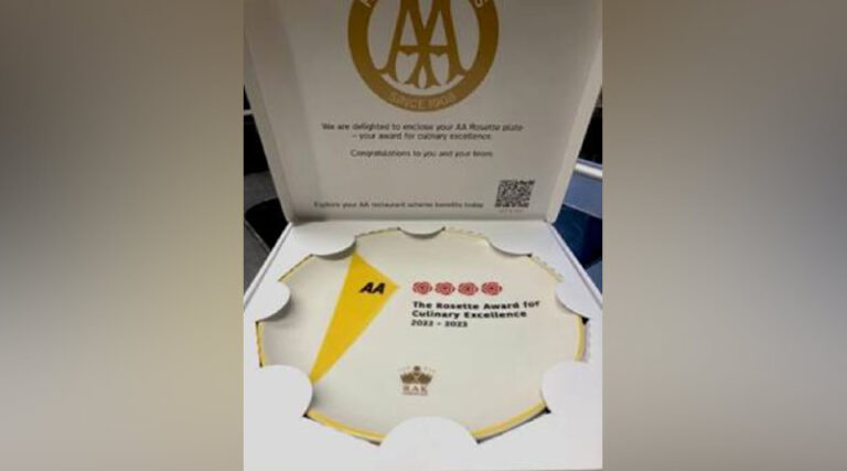 AA Reveals New Rosette Award Winners for 2023