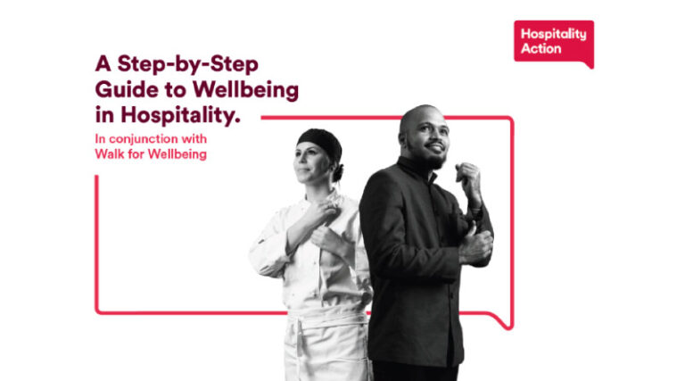 Hospitality Action Launches Step-By-Step Guide To Wellbeing